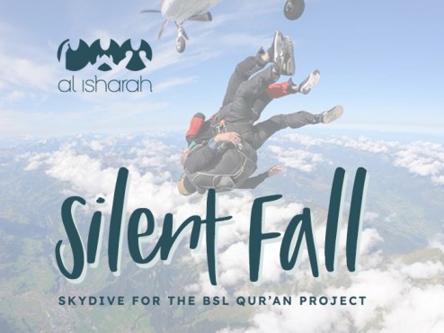 Hanifs Skydive for Al Isharah | LaunchGood | LaunchGood